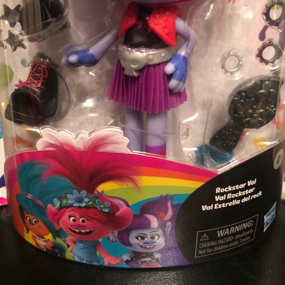 Dreamworks | Toys | Dream Work Trollstopia 8 Rockstar Val Doll | Poshmark